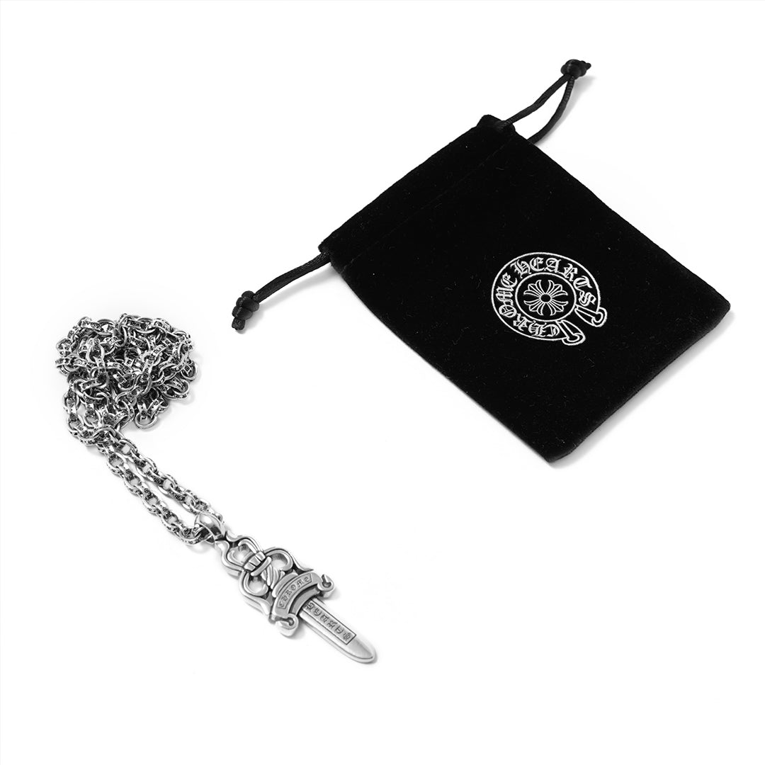 Chrome Hearts Double Dagger Pendant Necklace – SANGKIL